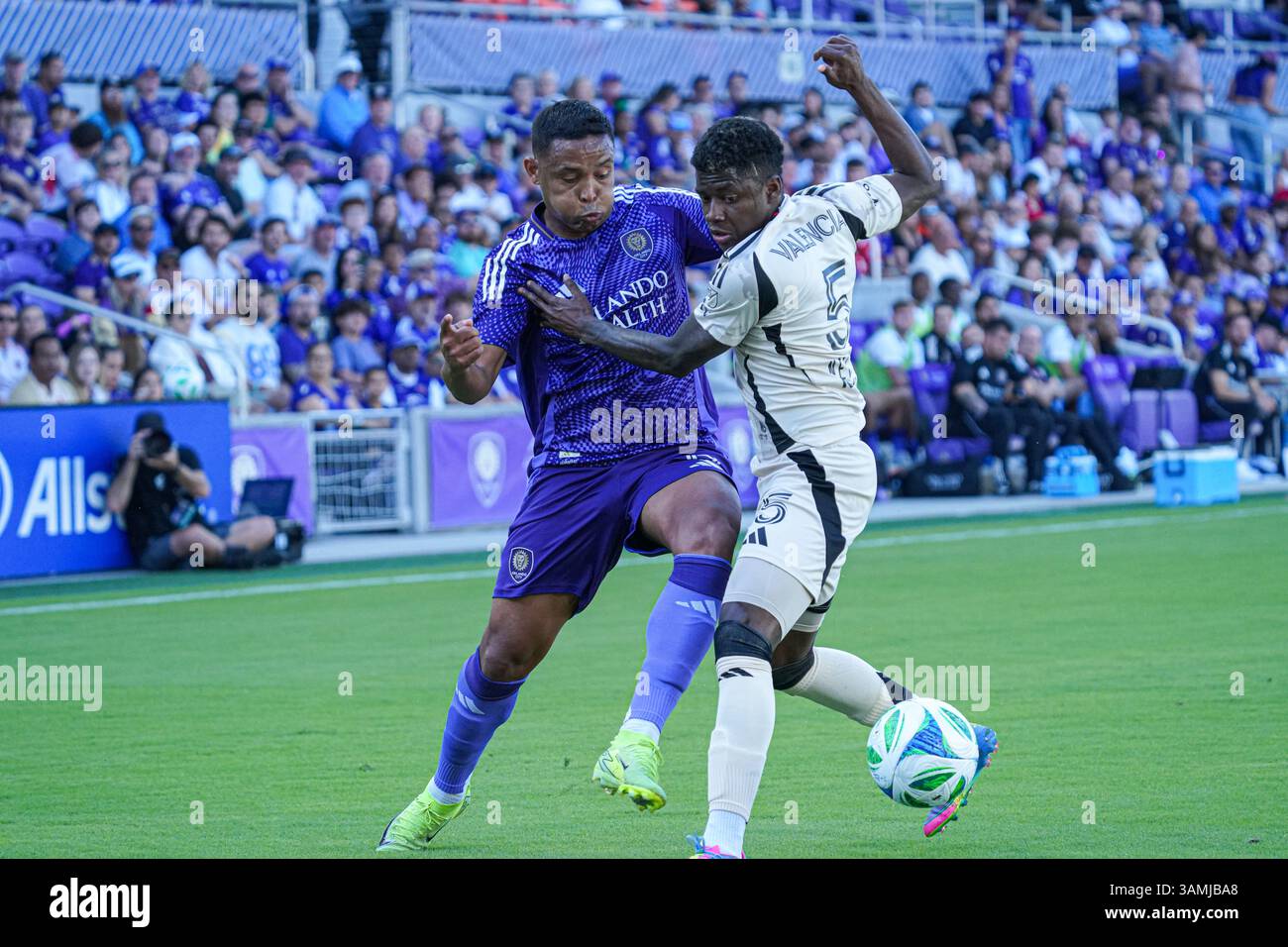 Orlando, Florida, USA, April 12, 2025, New York Red and Orlando City SC ...
