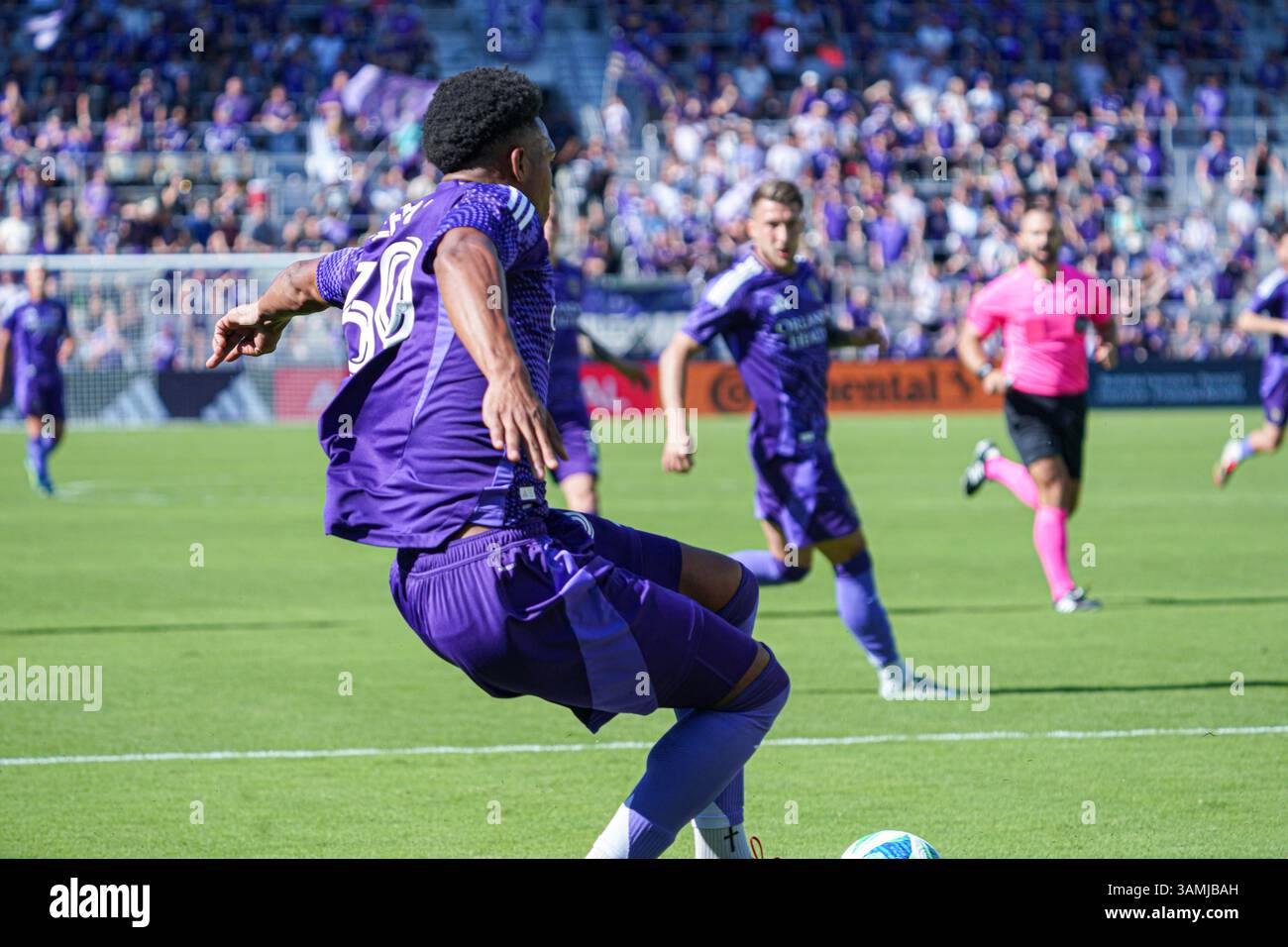 Orlando, Florida, USA, April 12, 2025, Orlando City SC defender Alex ...