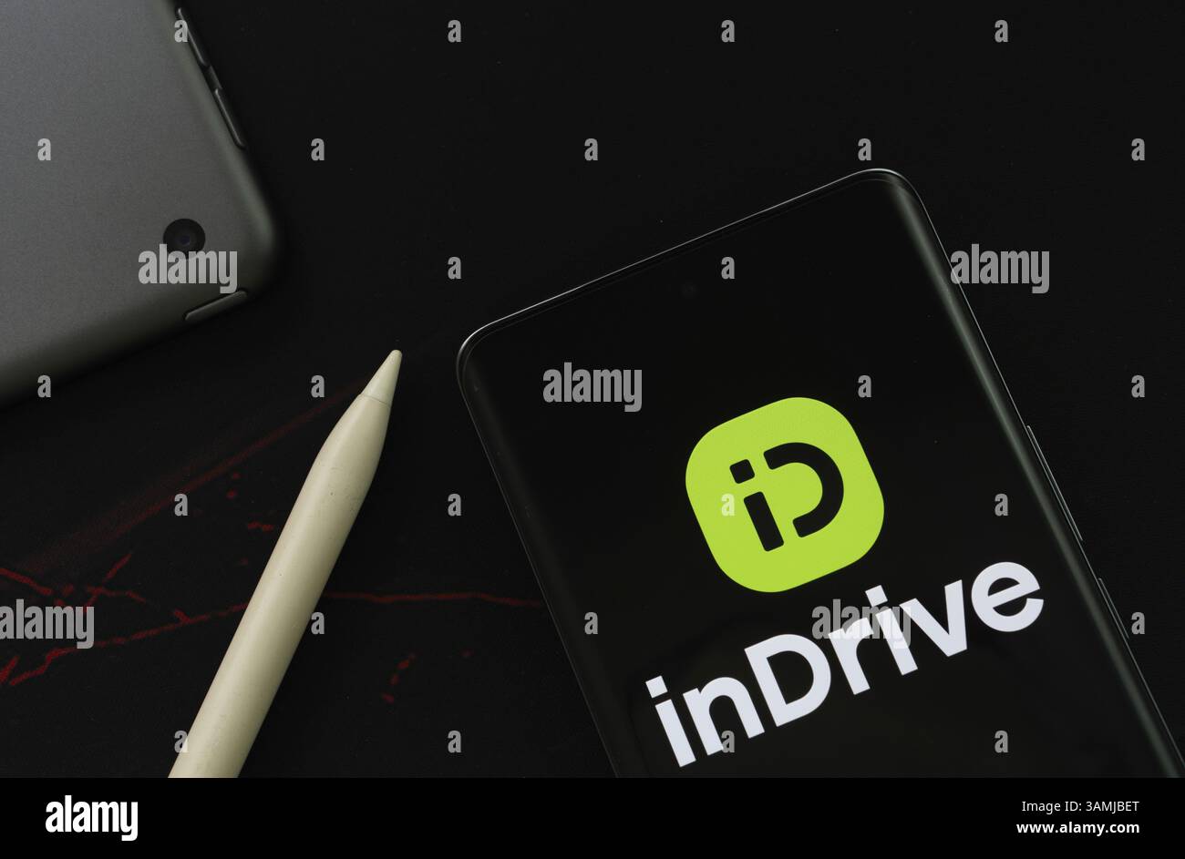 Dhaka, Bangladesh - 17 March 2025: The logo of the indrive is displayed ...