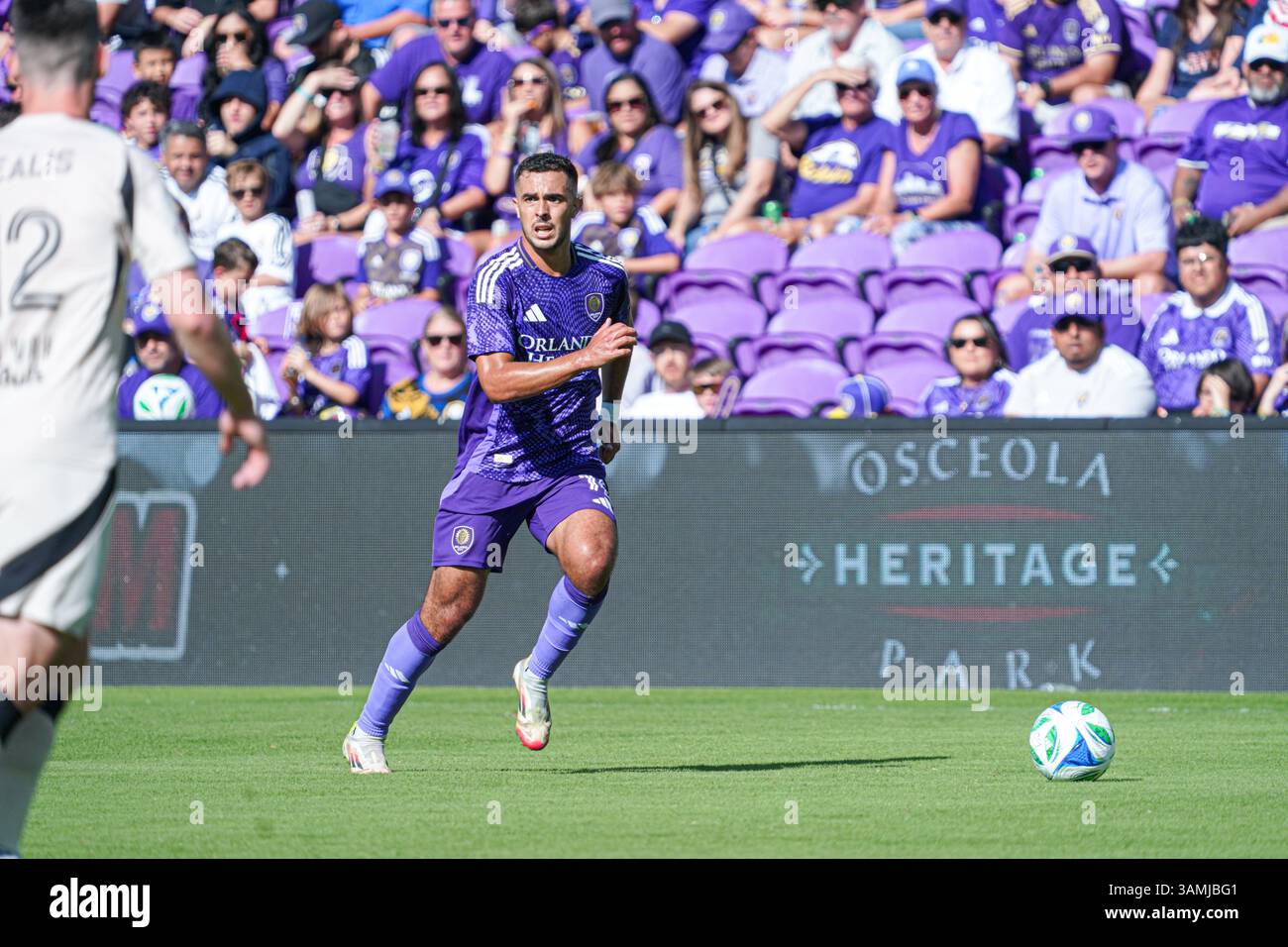 Orlando, Florida, USA, April 12, 2025, Orlando City SC's Martín Ojeda ...