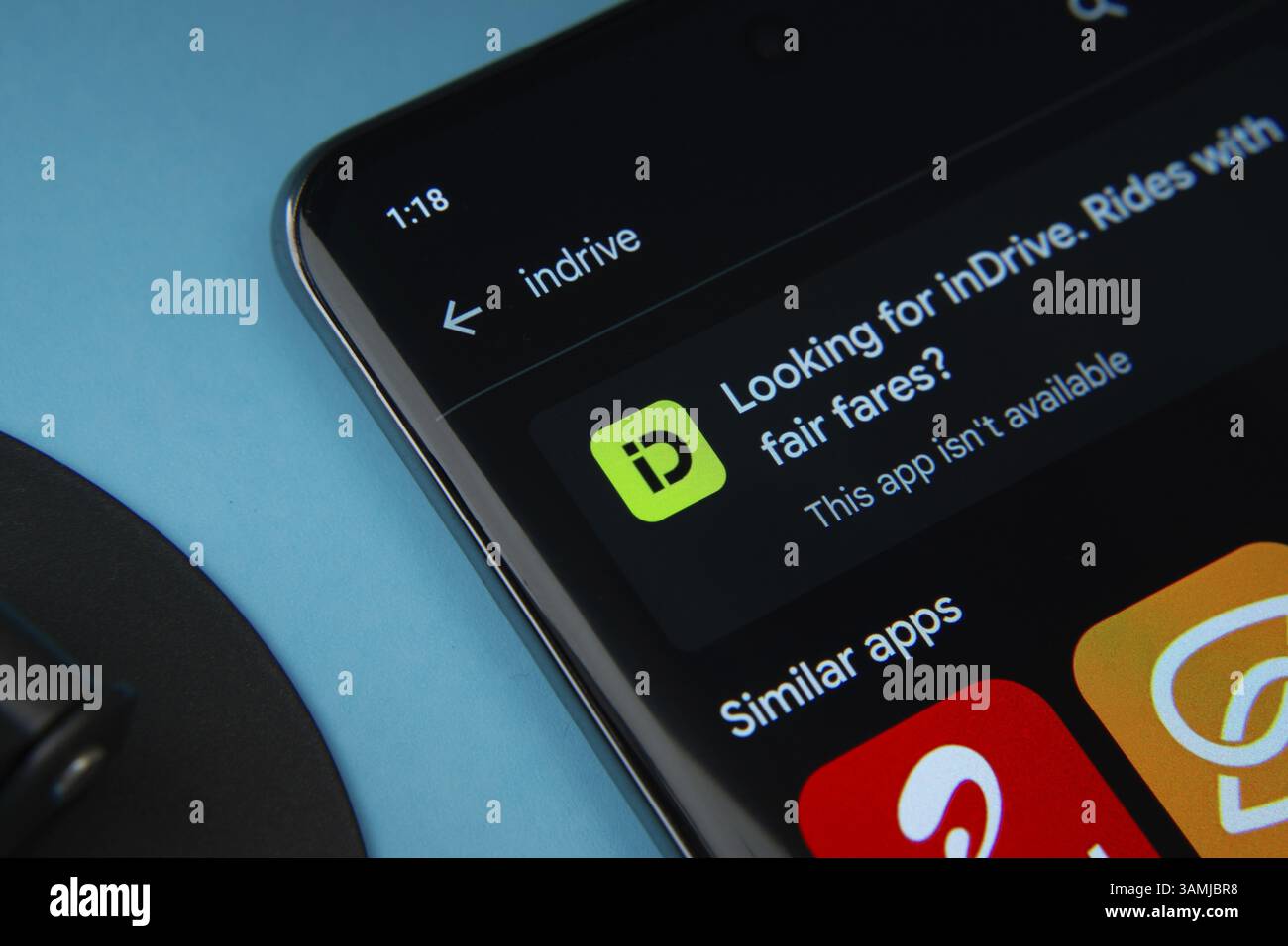Dhaka, Bangladesh- 17 March 2025: The indrive app from Google Playstore ...