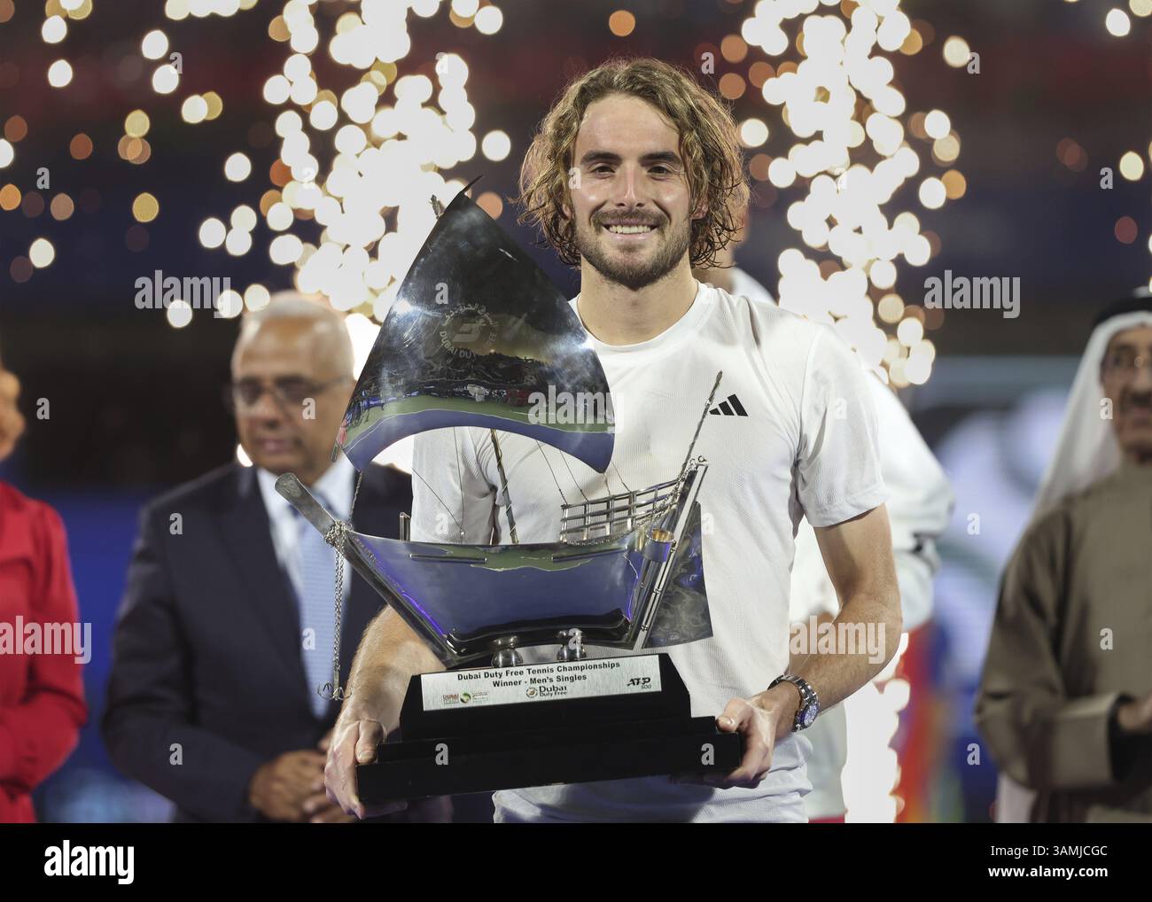 Stefanos Tsitsipas, Dubai Duty Free Tennis Championships, Dubai, U.A.E ...
