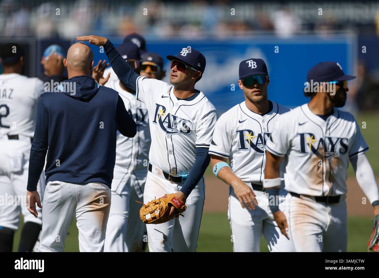 Tampa, United States. 13th Apr, 2025. Tampa, FL USA: Tampa Bay Rays ...