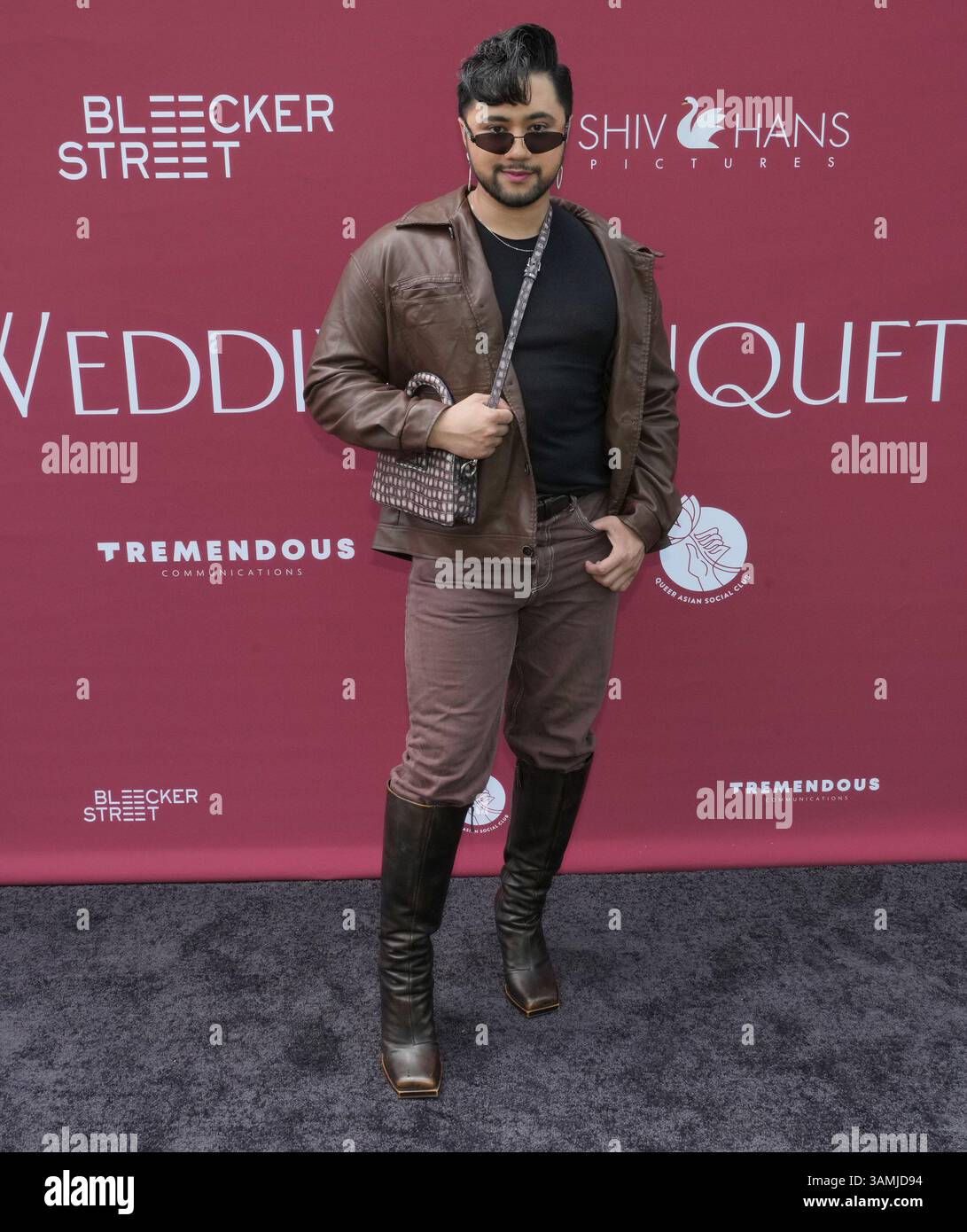 Los Angeles, USA. 13th Mar, 2025. Andre Menchavez arrives at THE ...