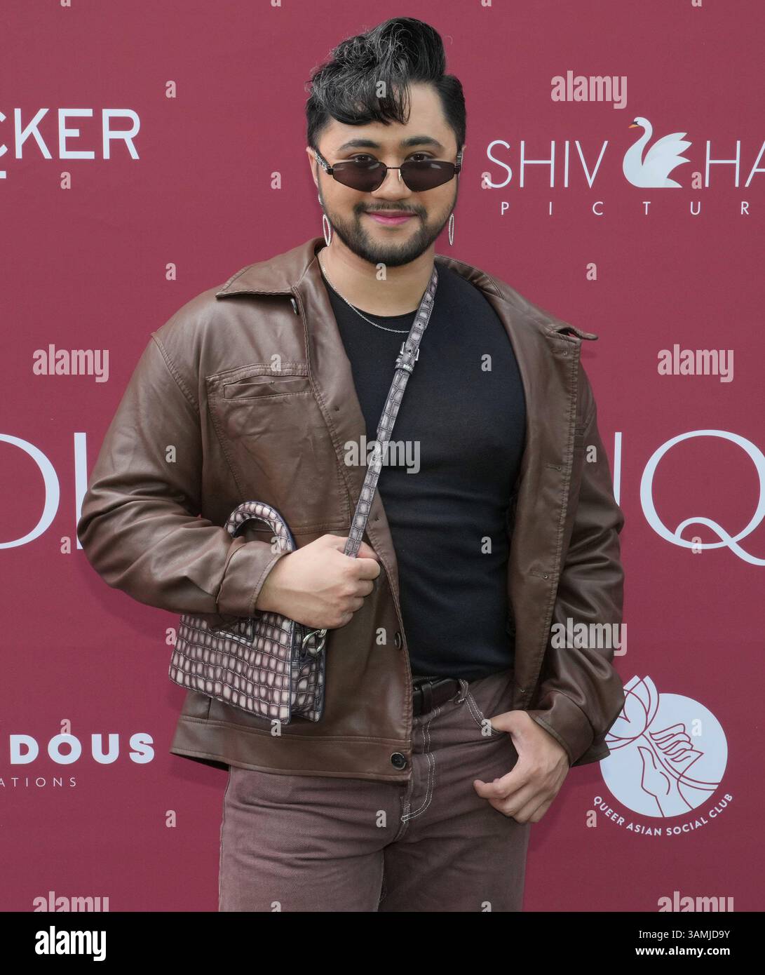 Los Angeles, USA. 13th Mar, 2025. Andre Menchavez arrives at THE ...