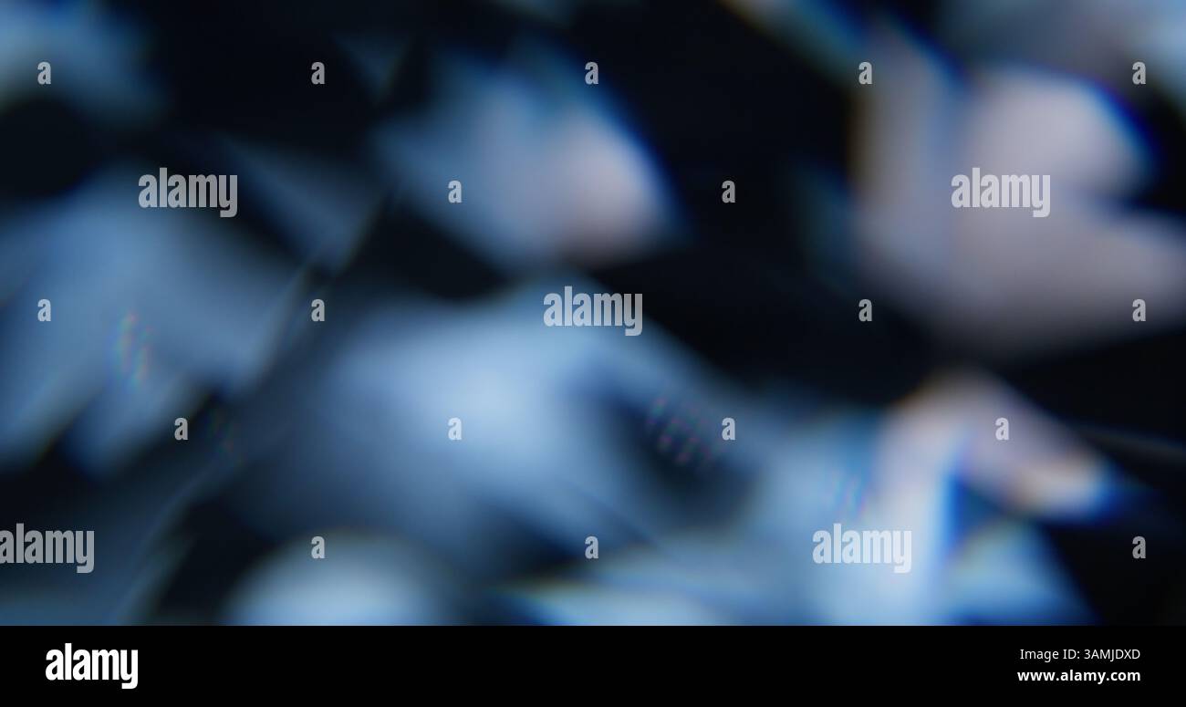 Defocused glow. Blur flare art. blue light spectrum glint dazzle laser ...