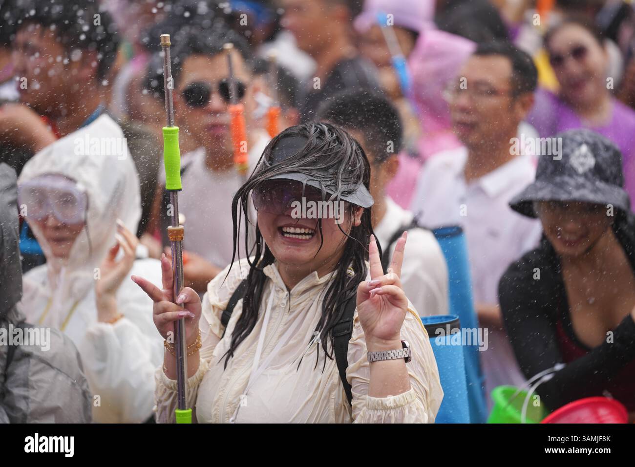 **CHINESE MAINLAND, HONG KONG, MACAU AND TAIWAN OUT** The Songkran ...