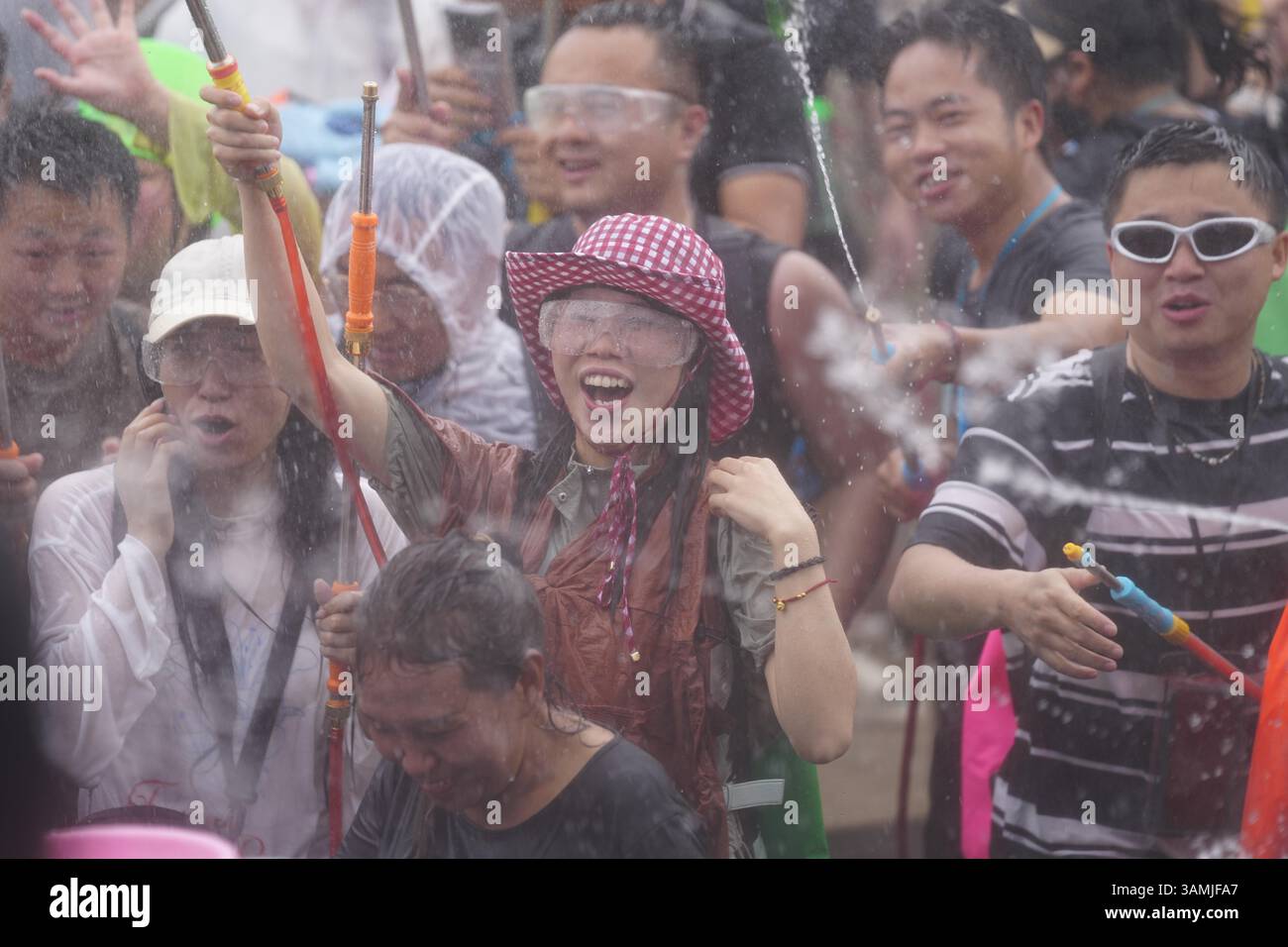 **CHINESE MAINLAND, HONG KONG, MACAU AND TAIWAN OUT** The Songkran ...