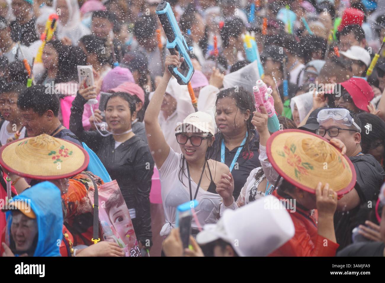 **CHINESE MAINLAND, HONG KONG, MACAU AND TAIWAN OUT** The Songkran ...