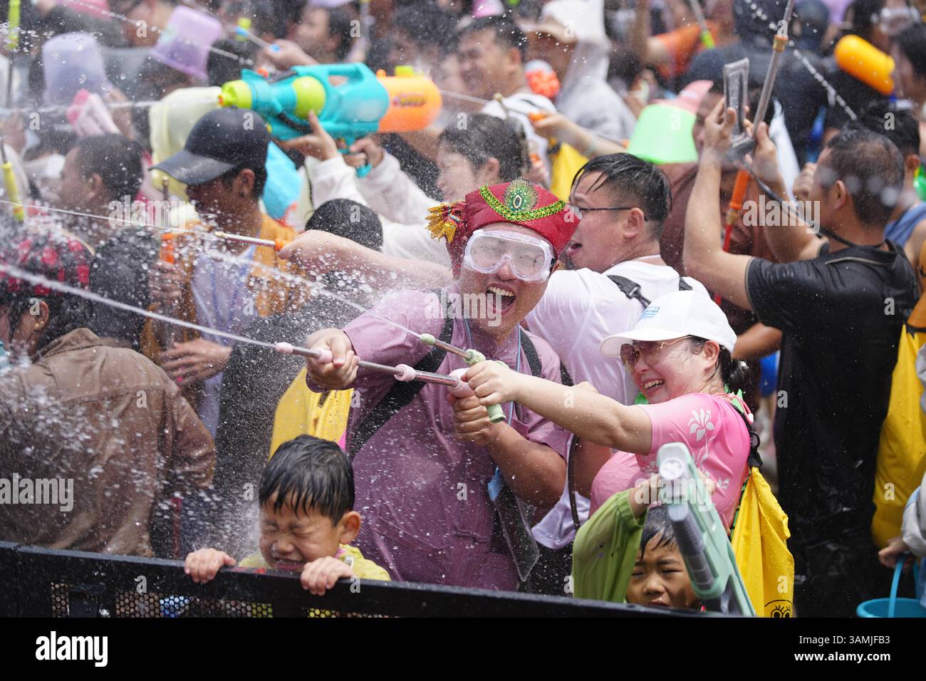 **CHINESE MAINLAND, HONG KONG, MACAU AND TAIWAN OUT** The Songkran ...