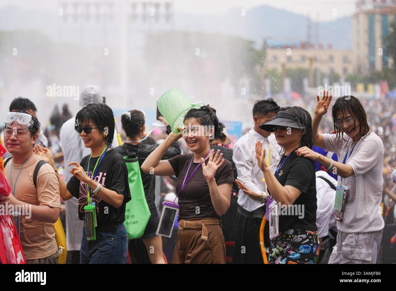 **CHINESE MAINLAND, HONG KONG, MACAU AND TAIWAN OUT** The Songkran ...