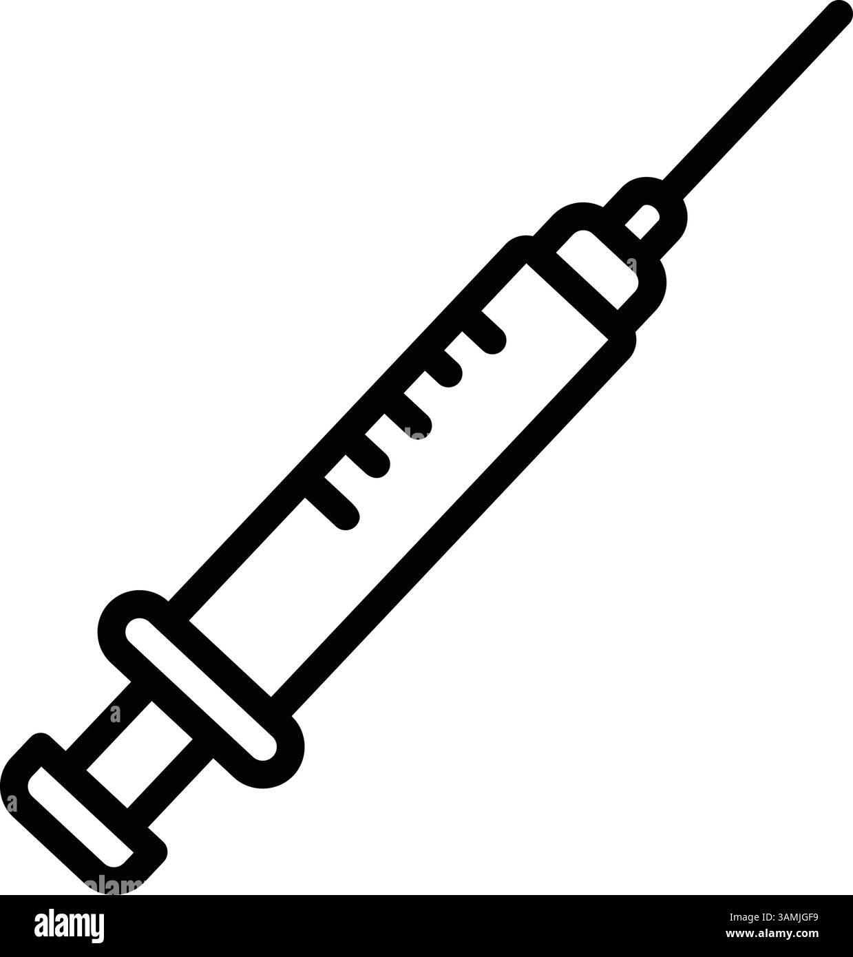 Icon for syringe, disposable Stock Vector Image & Art - Alamy