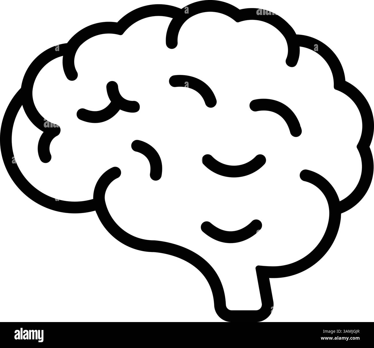 Brain grey matter Stock Vector Images - Alamy