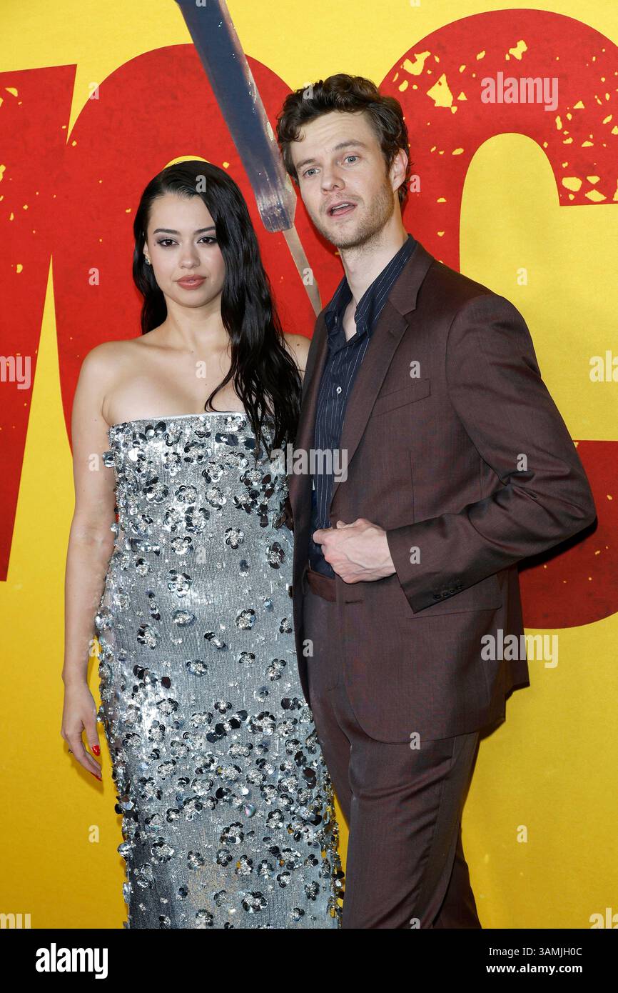 LOS ANGELES - MAR 10: Amber Midthunder, Jack Quaid at the "Novocaine ...