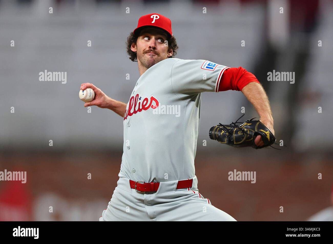 ATLANTA, GA - APRIL 10: Jordan Romano #68 of the Philadelphia Phillies ...