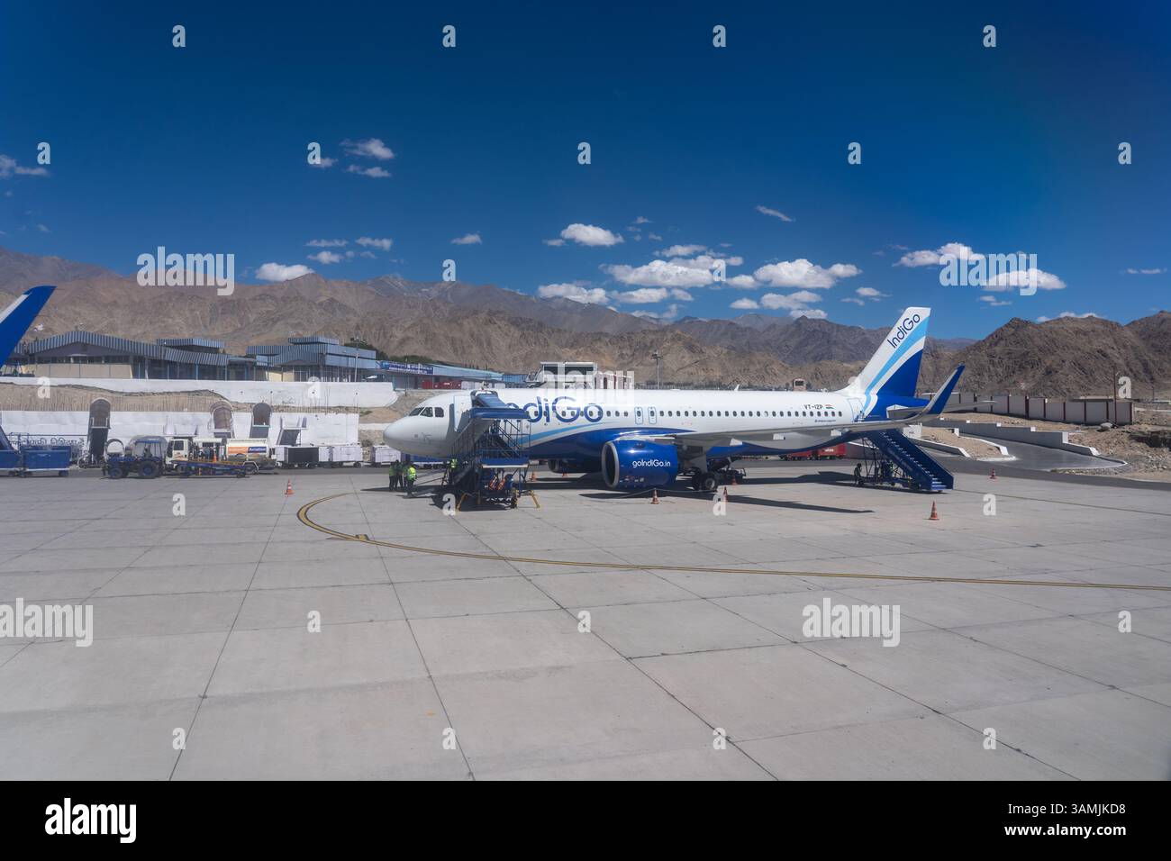Kushok Bakula Rimpochee Airport in Leh, India Stock Photo - Alamy