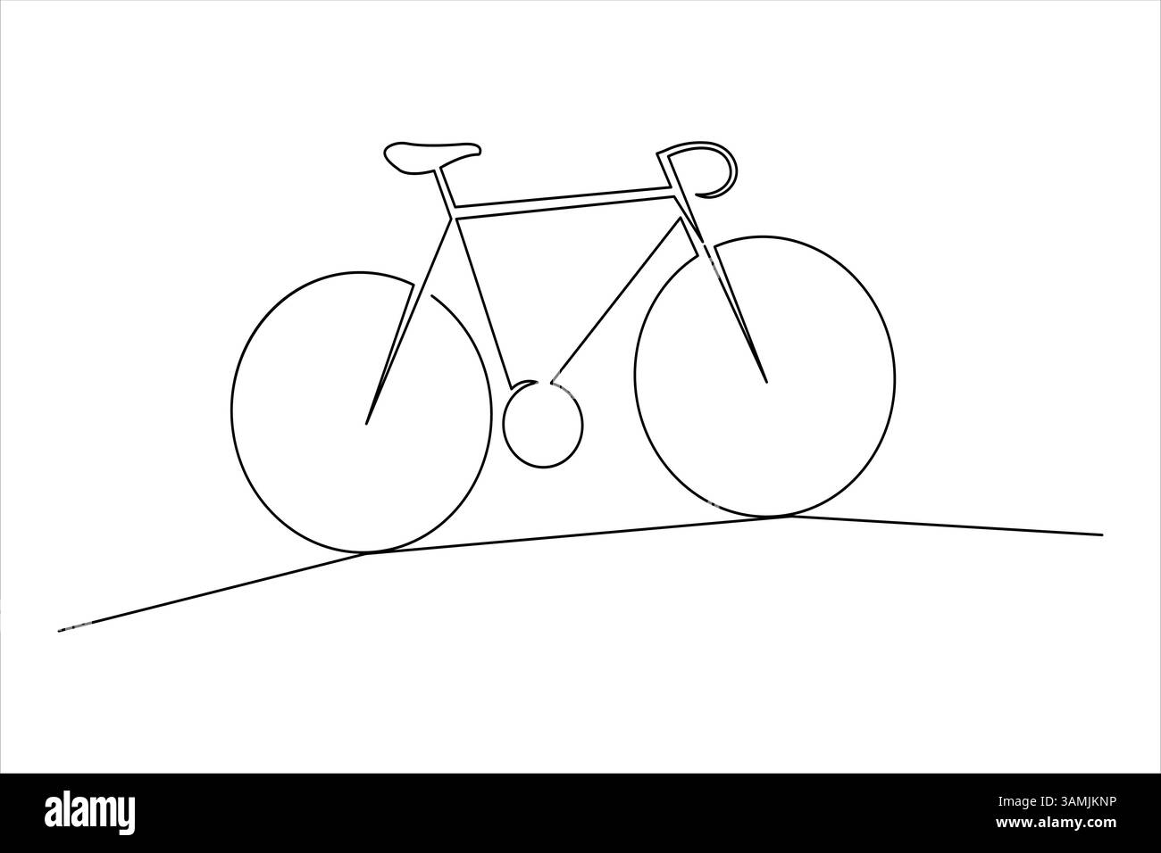 Minimalistic silhouette illustration two Black and White Stock Photos ...