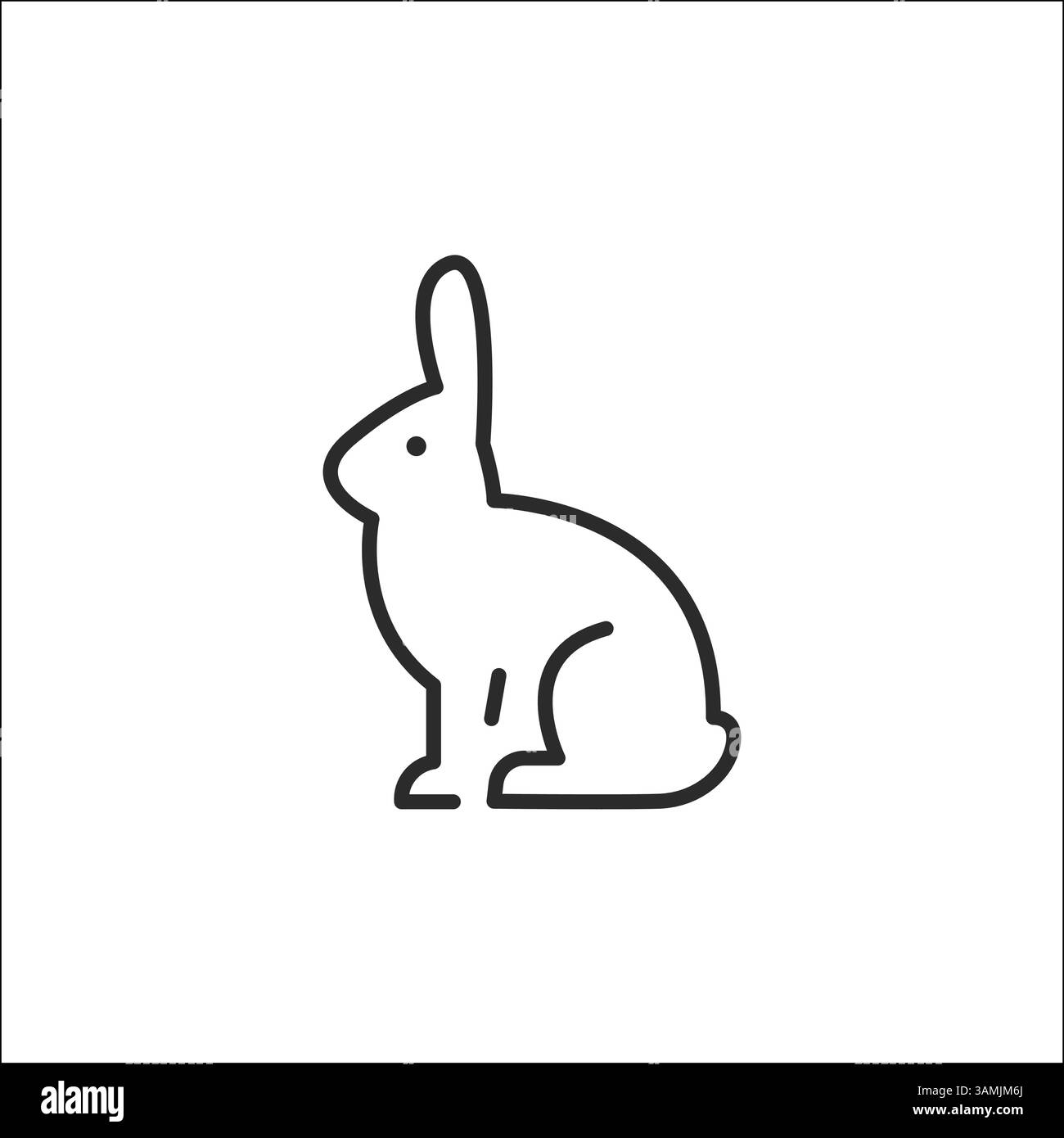 Rabbit breeding Black and White Stock Photos & Images - Alamy