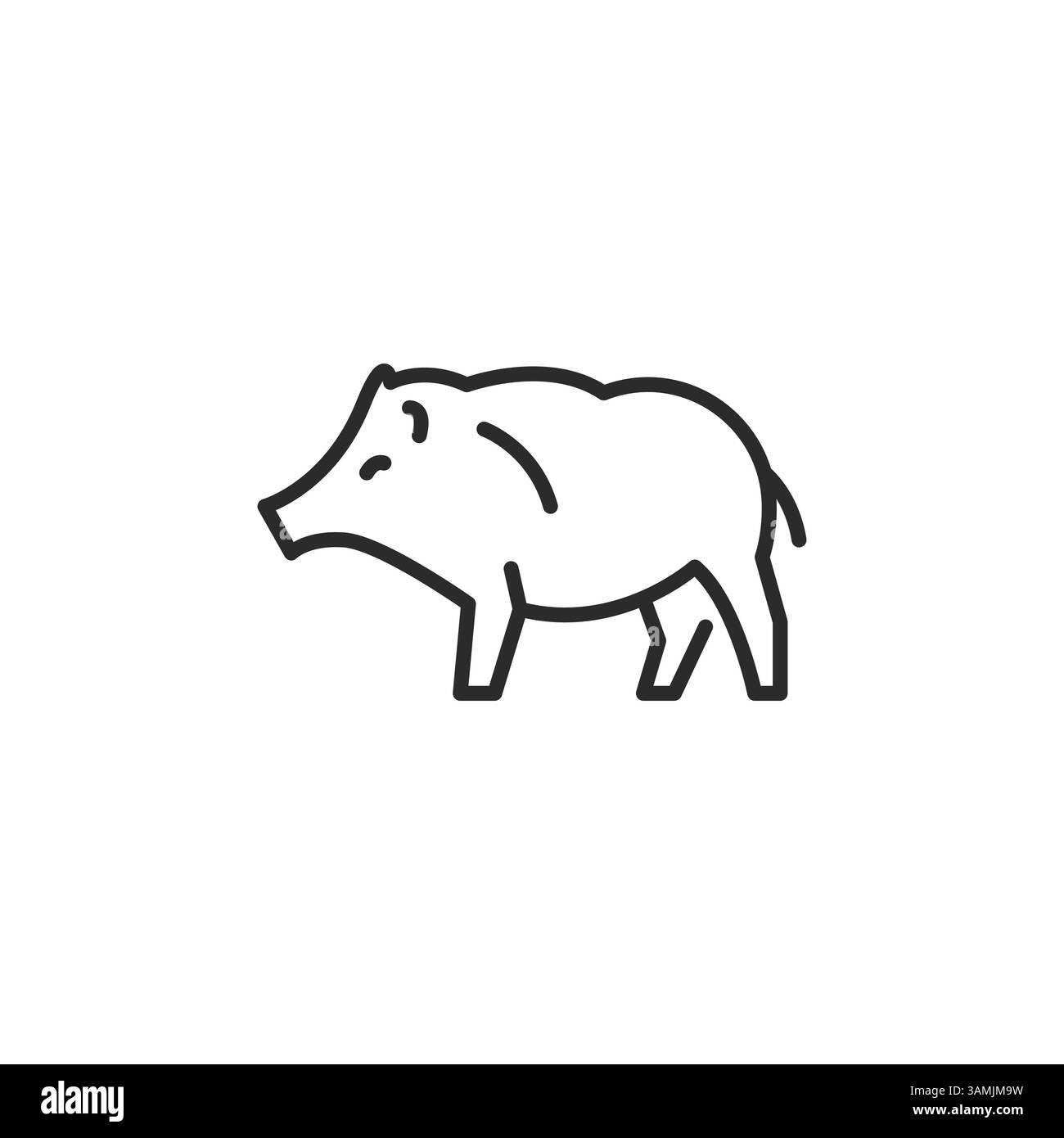 Feeder hog Stock Vector Images - Alamy