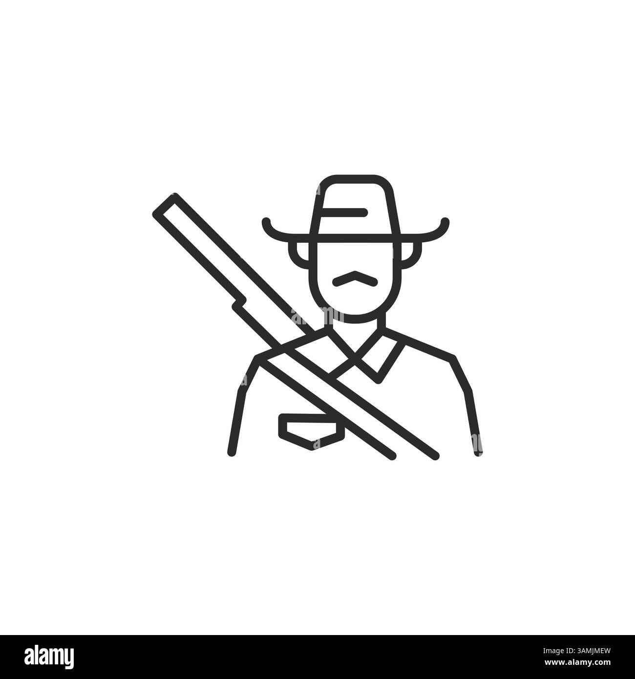 Hunter place Stock Vector Images - Alamy