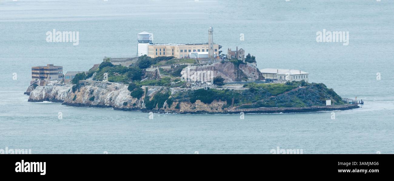 Alcatraz island prison seen hi-res stock photography and images - Alamy