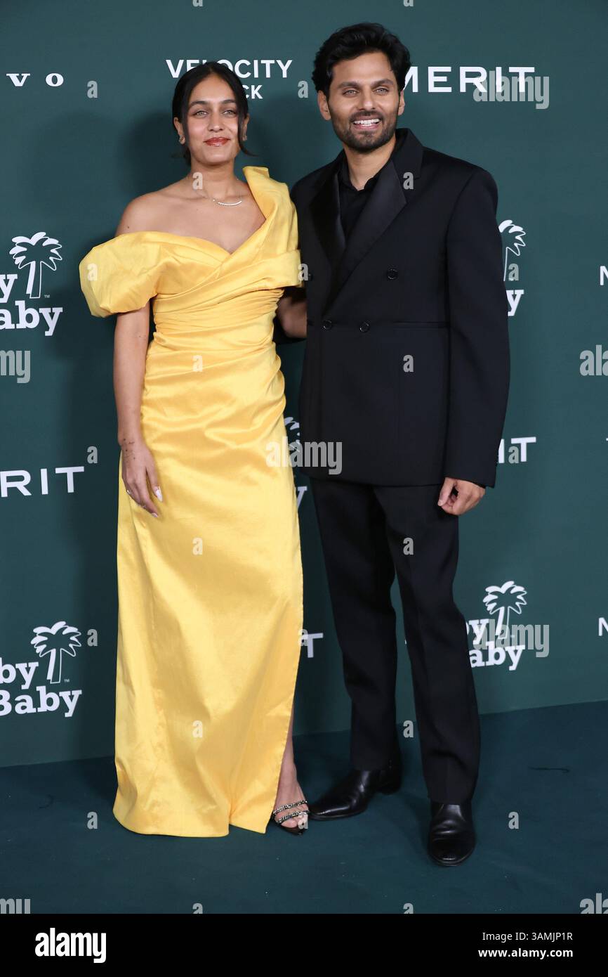 LOS ANGELES - NOV 9: Radhi Devlukia, Jay Shetty at the 2024 Baby2Baby ...