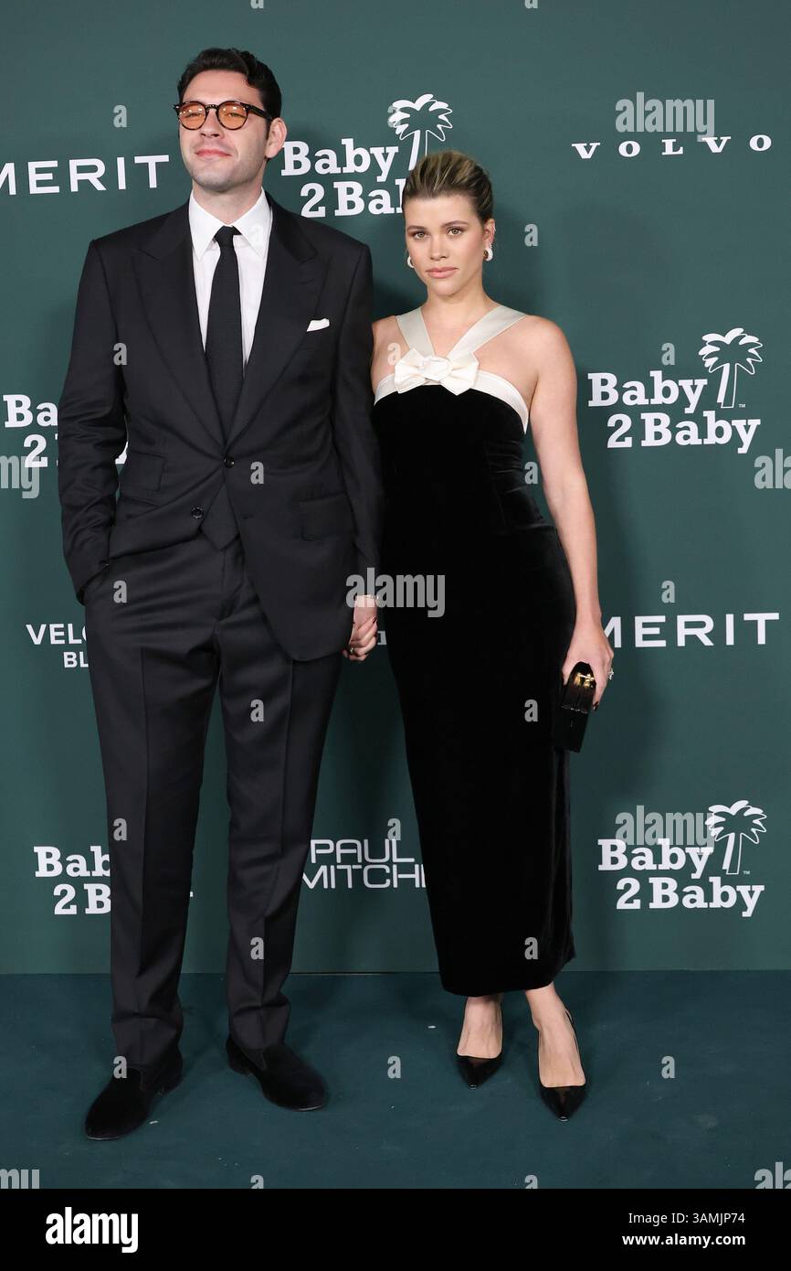 LOS ANGELES - NOV 9: Elliot Grange, Sofia Richie at the 2024 Baby2Baby ...
