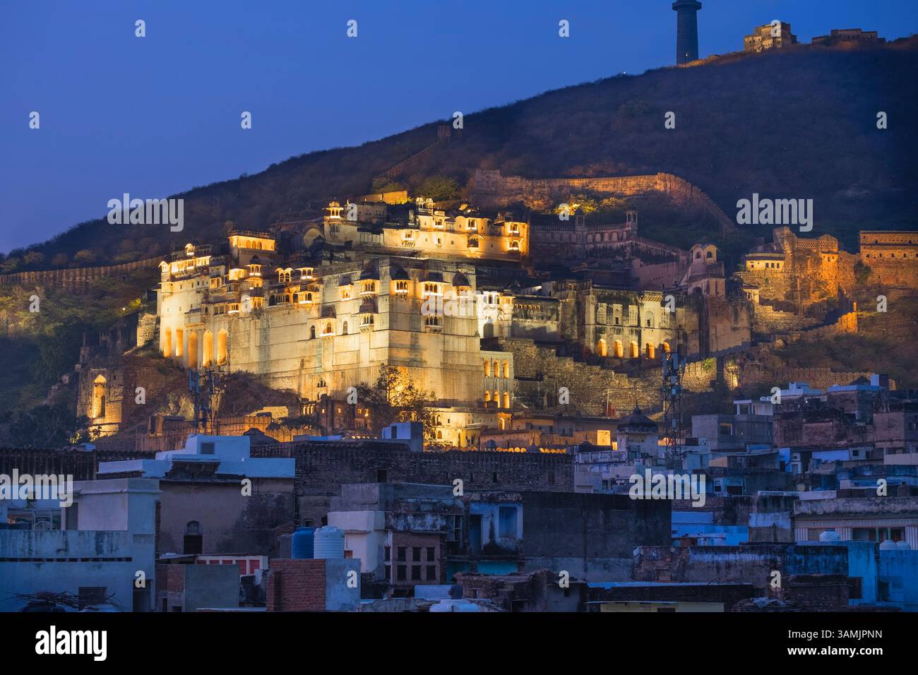 Garh Palace Bundi Rajasthan India Stock Photo - Alamy