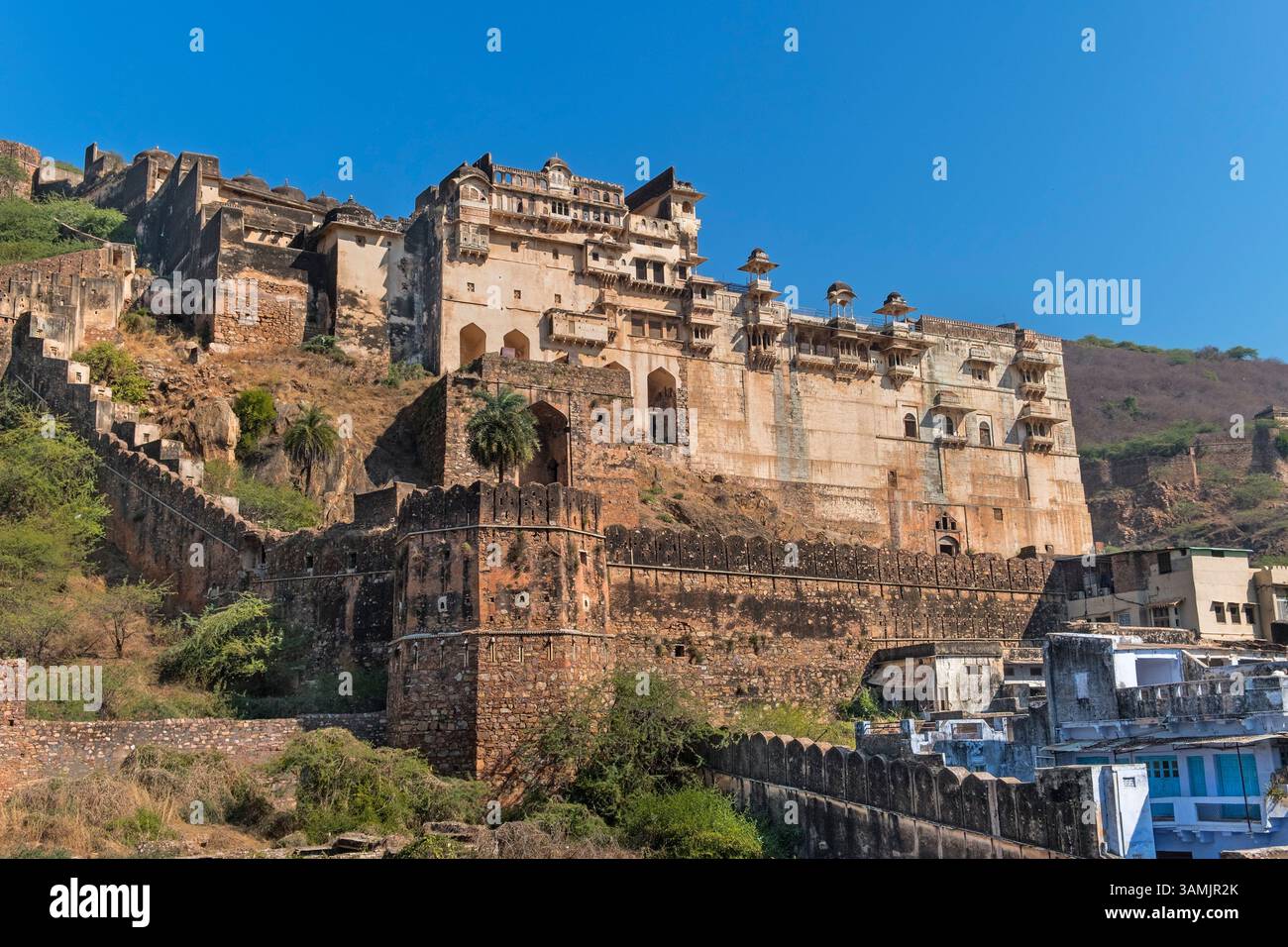 Garh Palace Bundi Rajasthan India Stock Photo - Alamy
