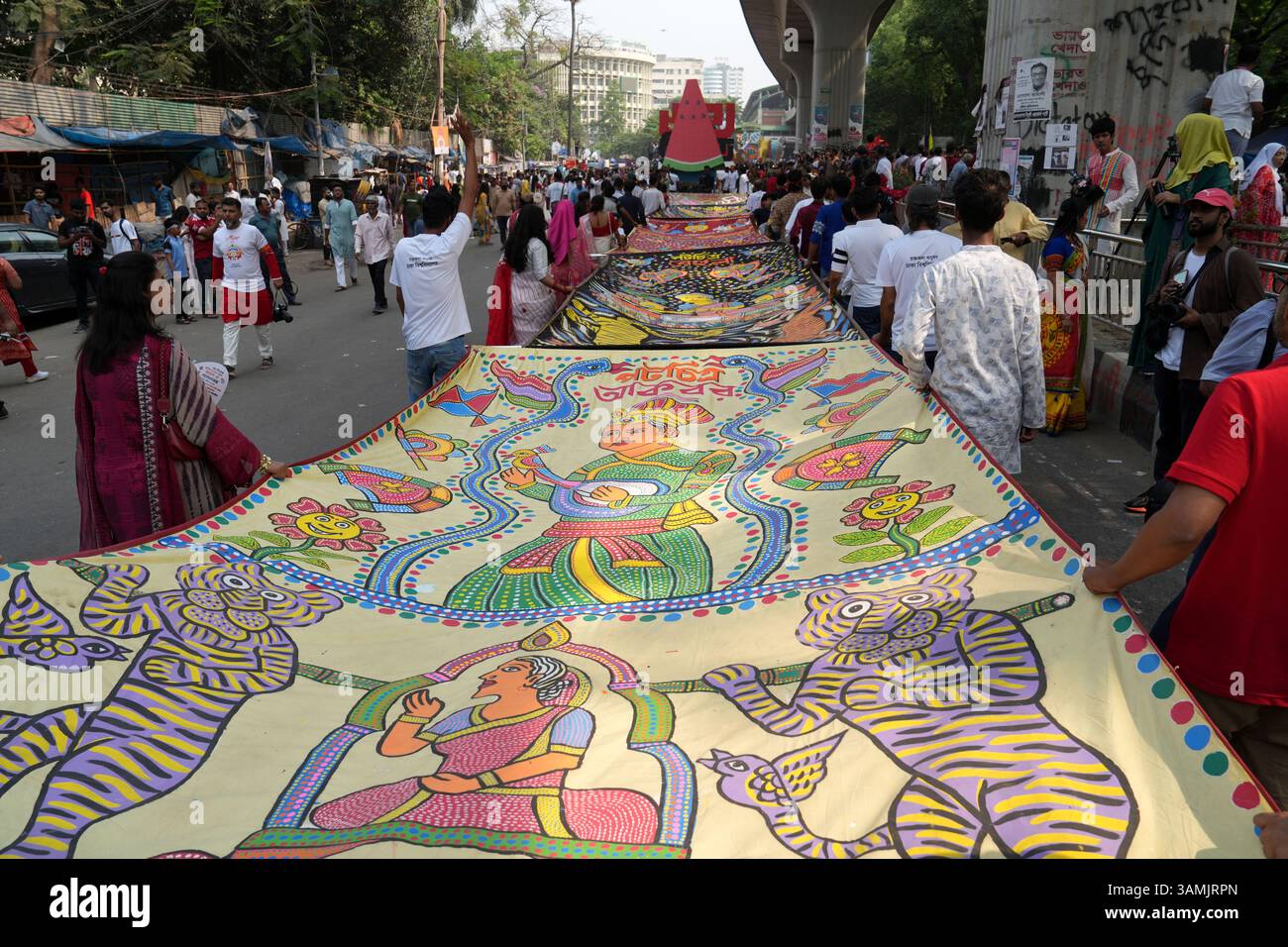 Dhaka, Bangladesh. 14th Apr, 2025. To celebrate Pahela Baishakh of ...