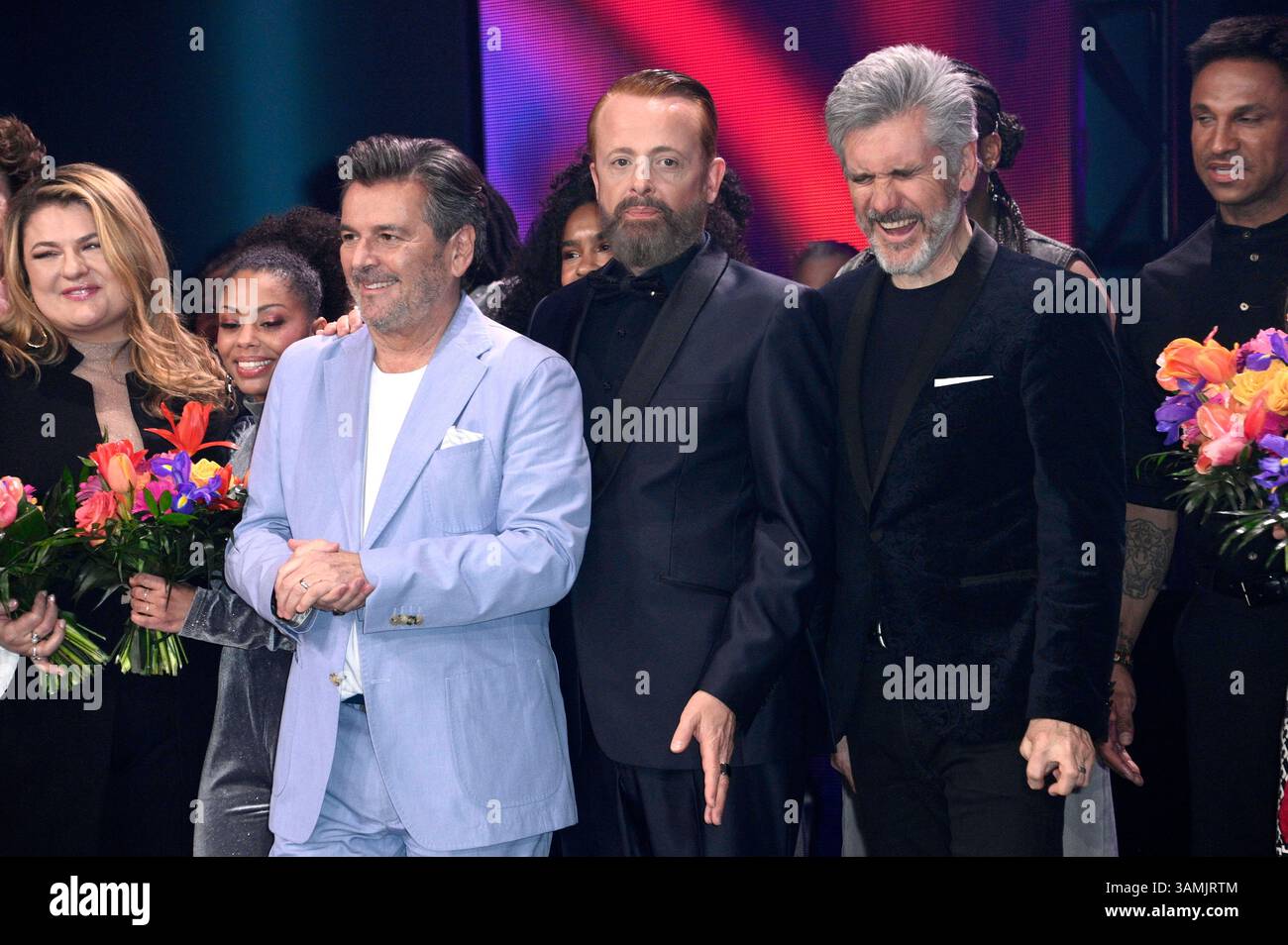 Alina Wichmann, Thomas Anders, Ross Antony, Curtis Stigers und Daniel ...