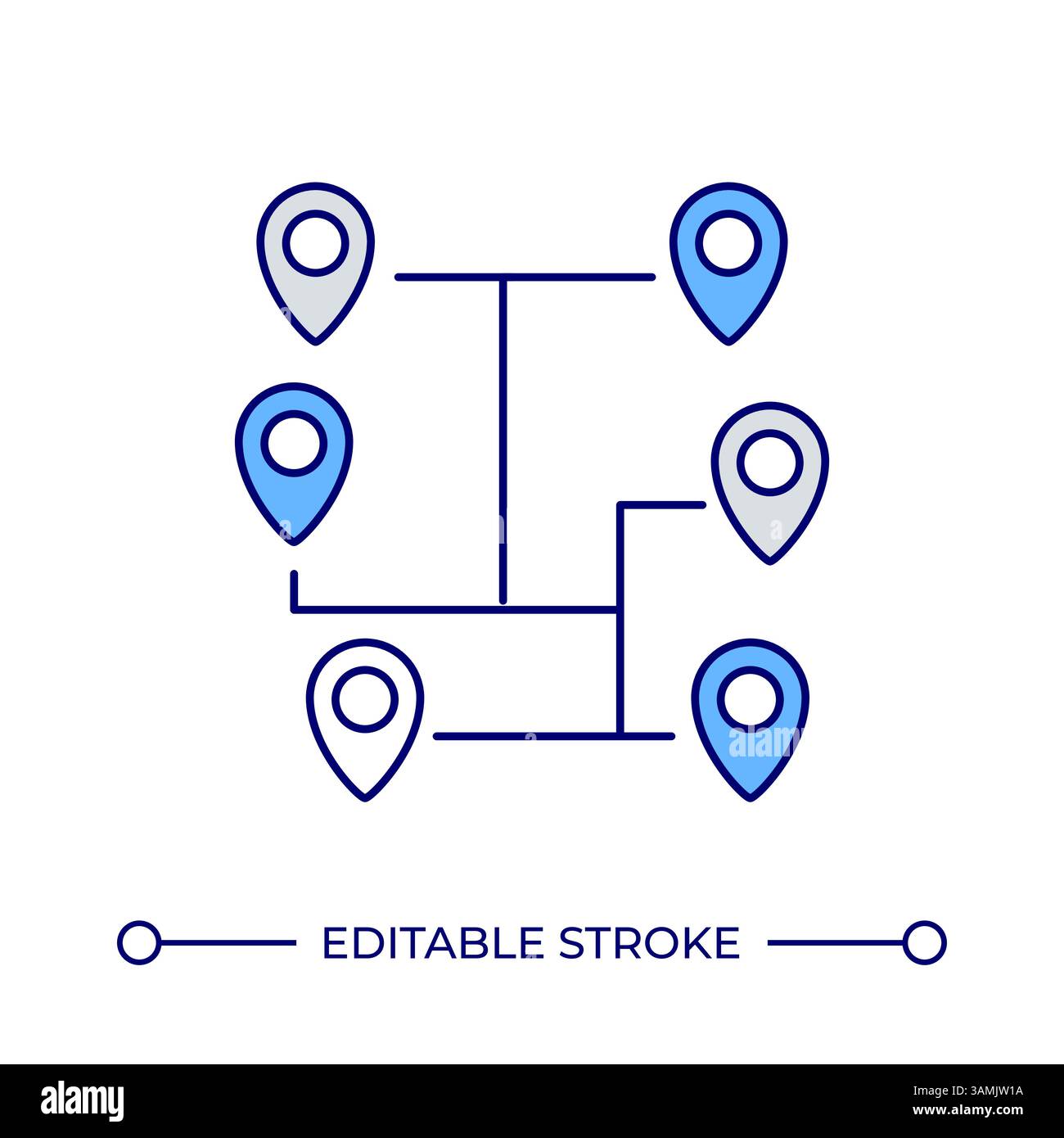 Pins connected hi-res stock photography and images - Alamy