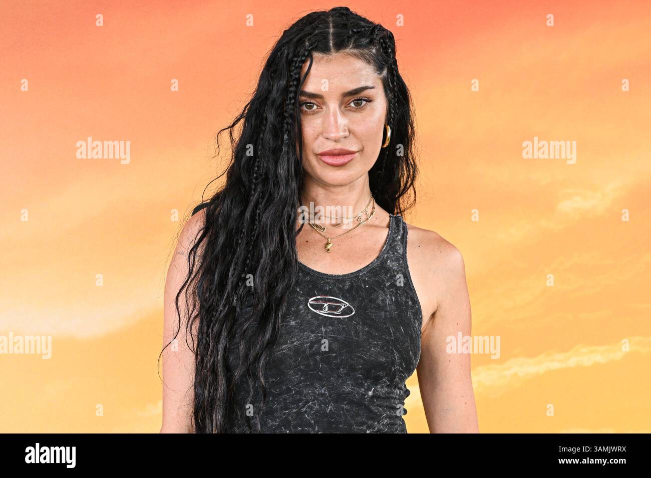 THERMAL, RIVERSIDE COUNTY, CALIFORNIA, USA - APRIL 12: Canadian model ...