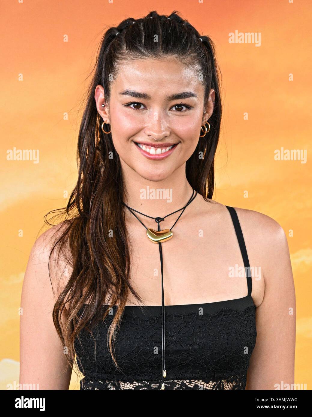 THERMAL, RIVERSIDE COUNTY, CALIFORNIA, USA - APRIL 12: American-Filipino actress Liza Soberano ...
