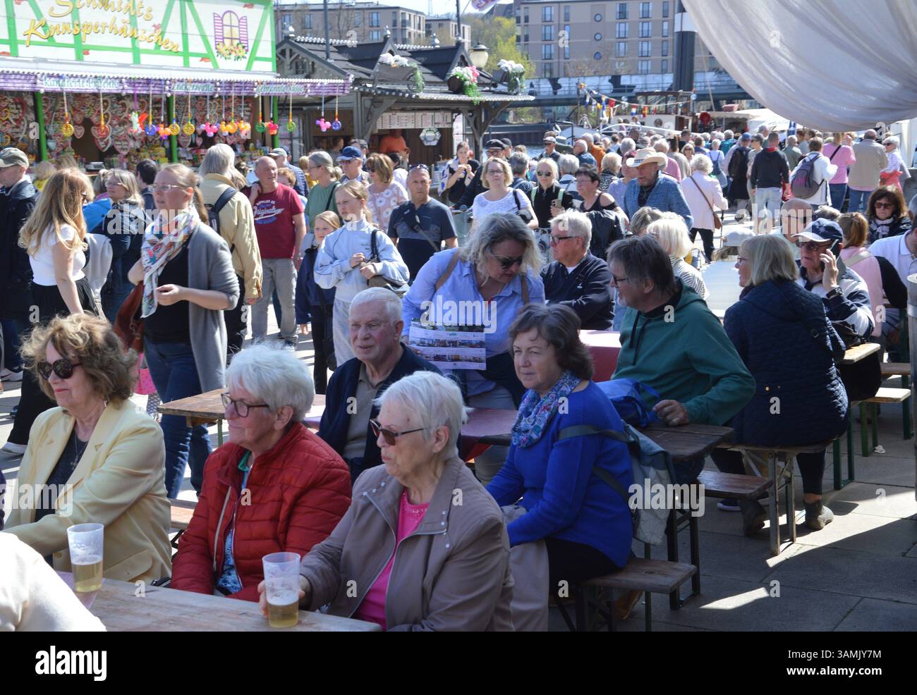 Potsdam, Germany - April 13, 2025 - Harbour Festival. (Photo by Markku ...
