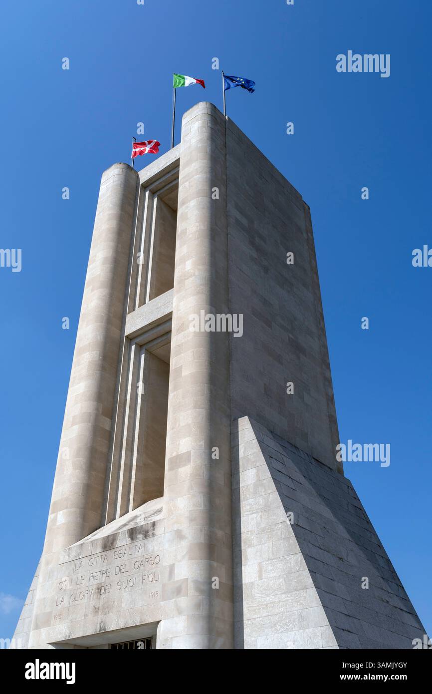 Como, Italy - April 4, 2025: War Memorial at lake Como in the town of ...