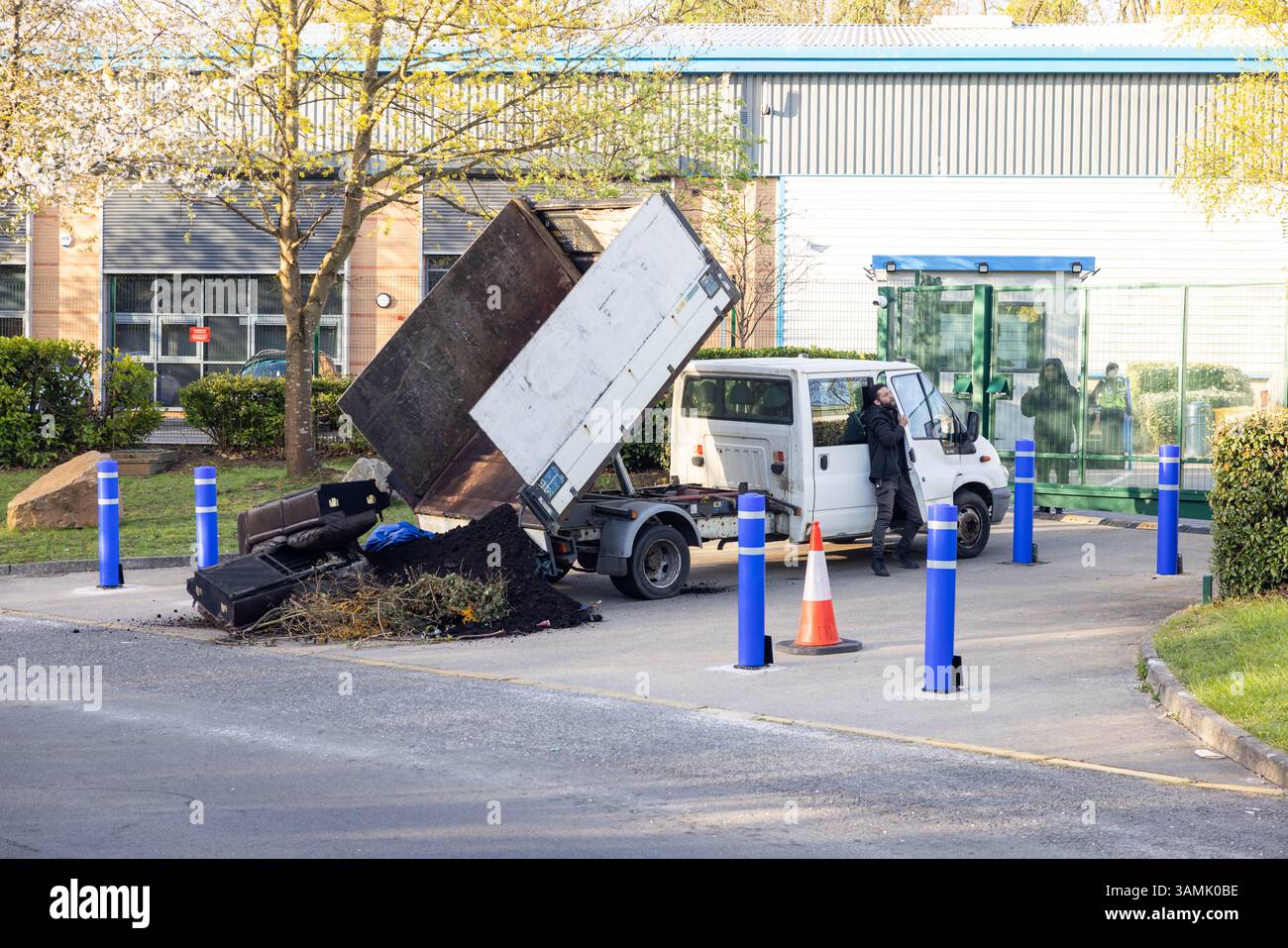 Leicester, UK. 14 APR, 2025. Security attempt to remove protestors as ...