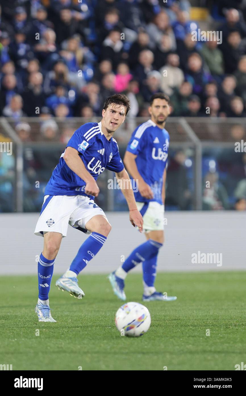 ComoÕs Como 1907's Maximo Perrone in action during the Serie A Enilive ...