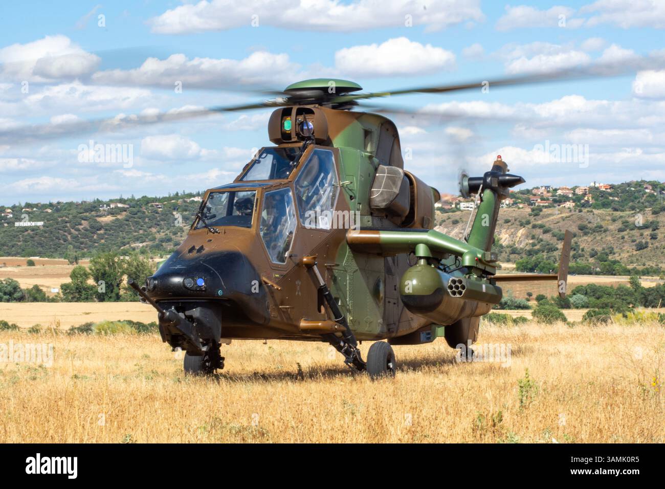 Eurocopter EC665 Tigre anti-tank combat helicopter of the Spanish Army ...
