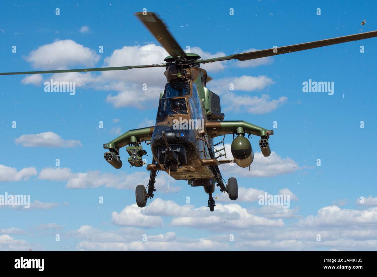 Eurocopter EC665 Tigre anti-tank combat helicopter of the Spanish Army ...