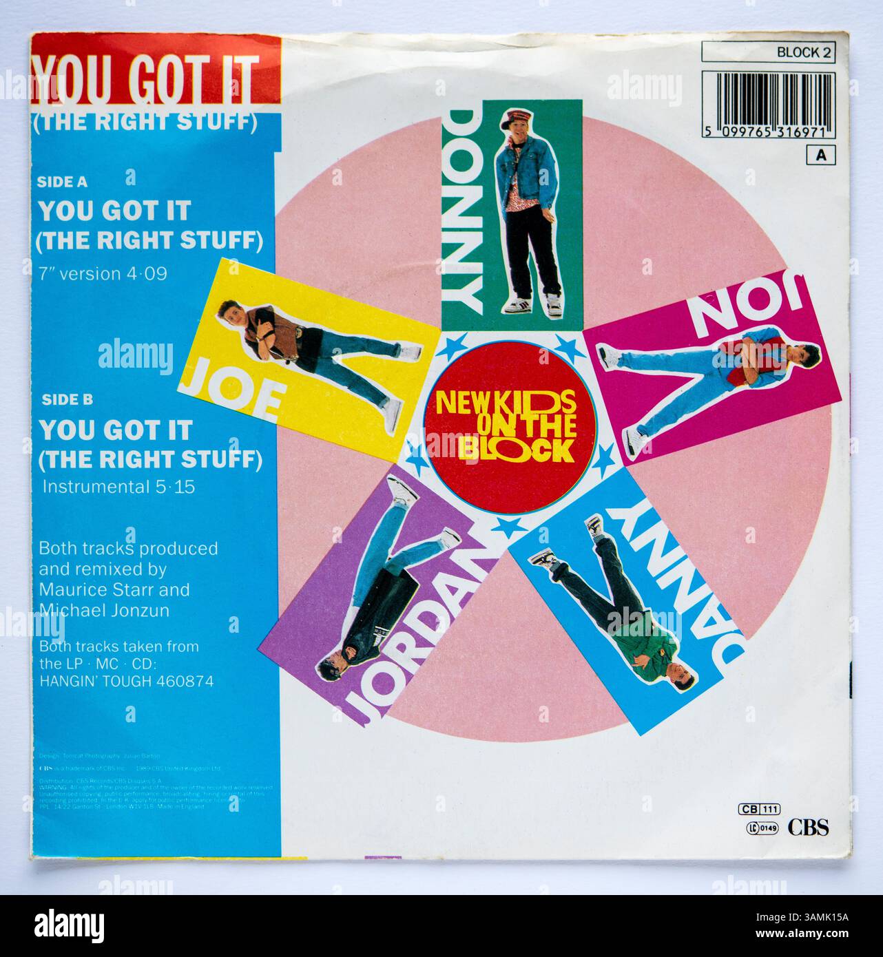 New kids on the block 1980s hi-res stock photography and images - Alamy