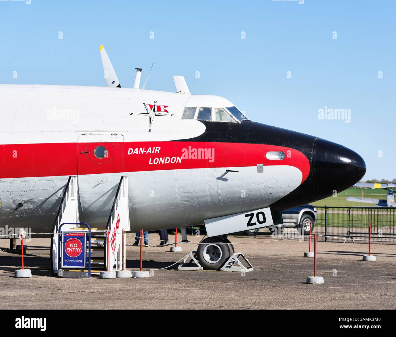 DAN-AIR aircraft at british Imperial War Museum, Duxford airfield ...