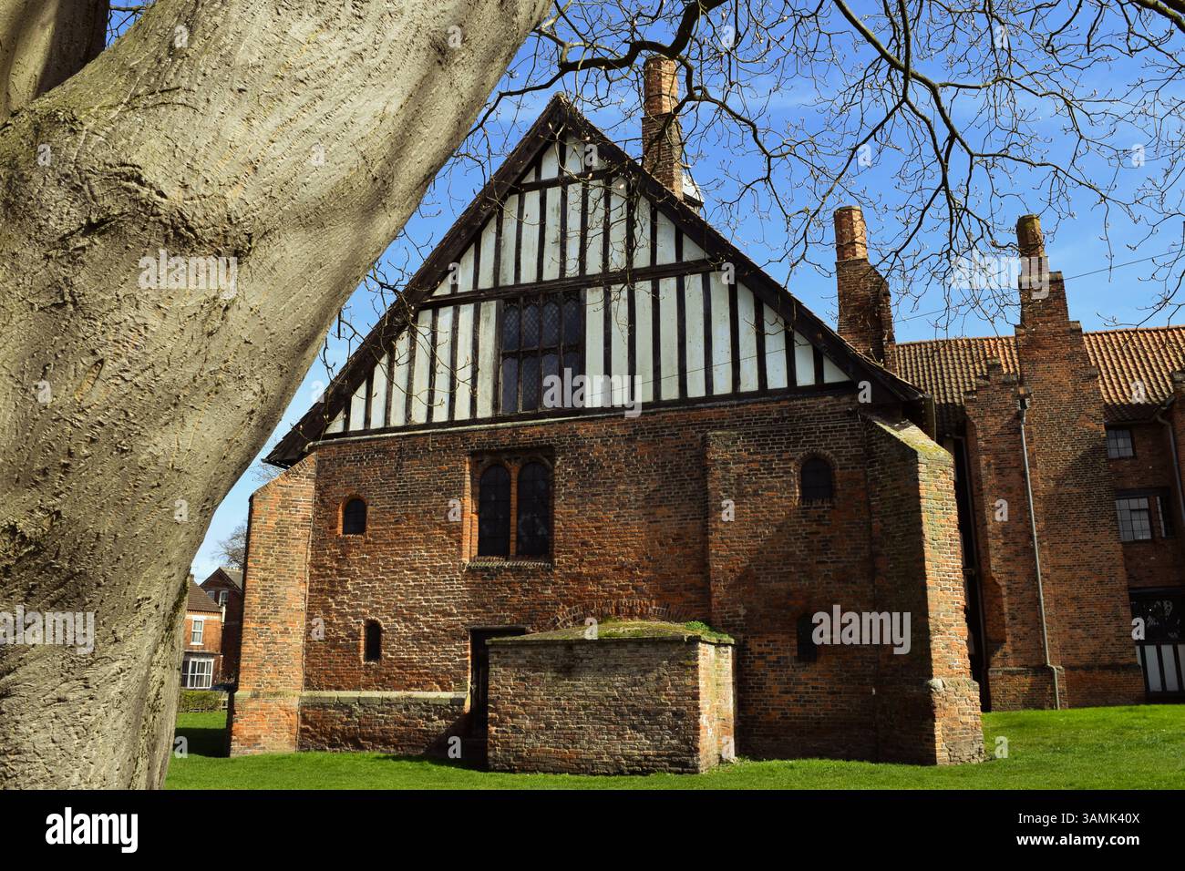 Gainsborough Old Hall Stock Photo - Alamy