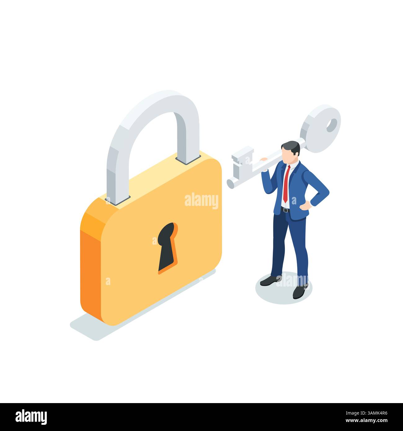 Social media password white Stock Vector Images - Alamy