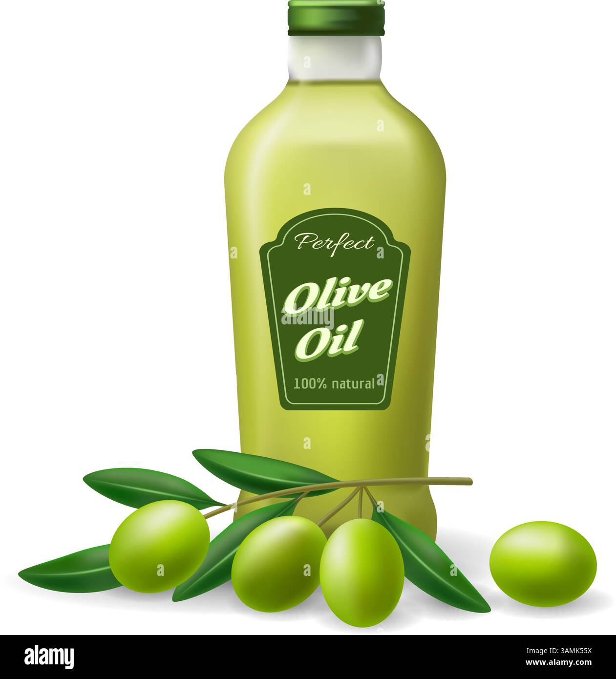 Isolated realistic white liquid Stock Vector Images - Alamy