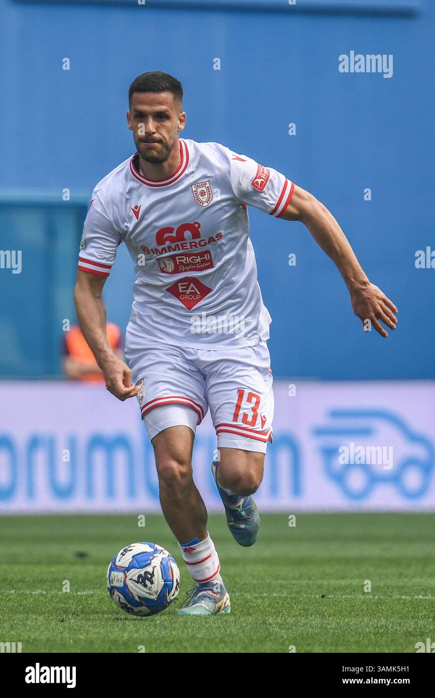 Reggio Emilia, Italy. 14th Apr, 2025. Andrea Meroni (Reggiana) during ...