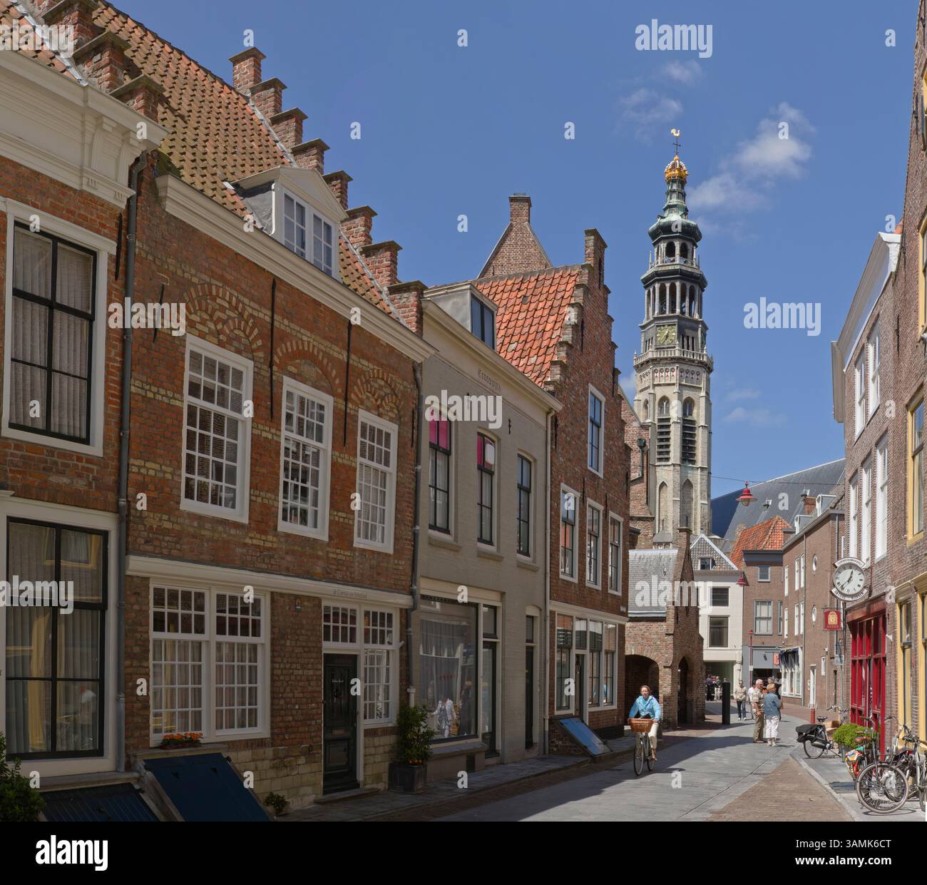 Abby tower called Long John, Middelburg, Walcheren, Zeeland, Netherlands, René van der Meer ...