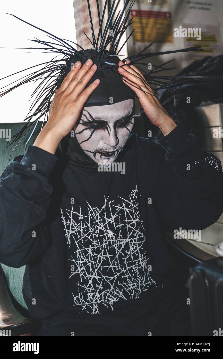 Aarhus, Denmark. 10th, April 2025. The Japanese metal act Violent Magic ...