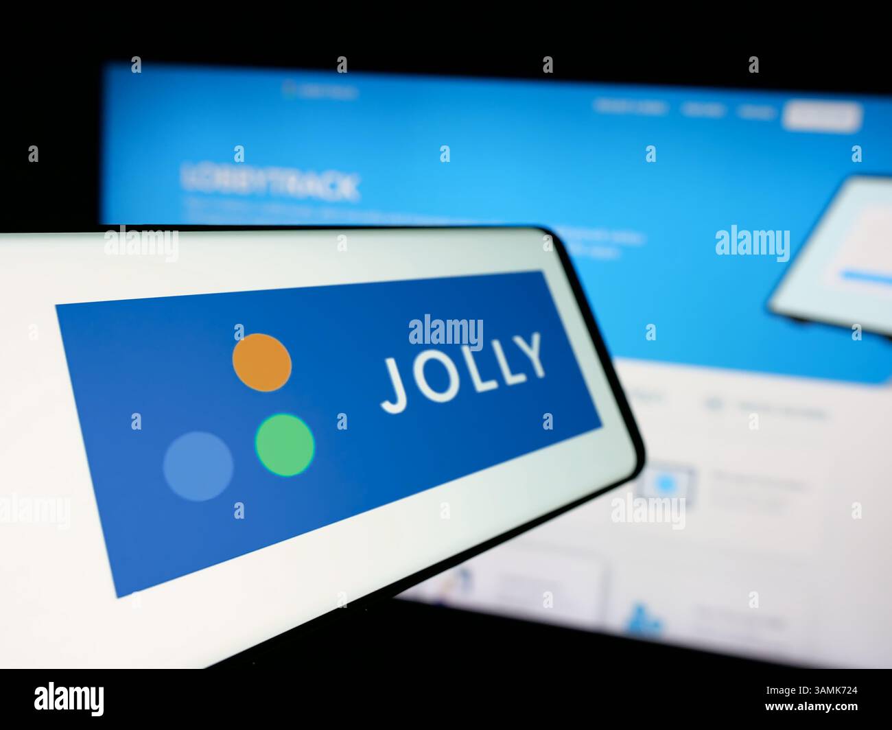 Germany. 15th Nov, 2024. In this photo illustration, a smartphone with ...