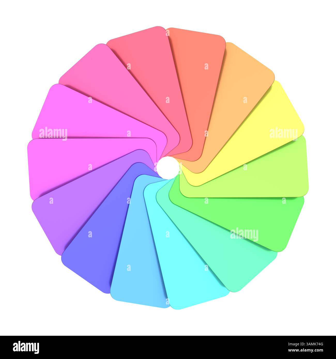 Striking color palette of orange Cut Out Stock Images & Pictures - Alamy